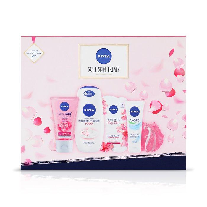 Nivea Soft Skincare Treats Gift Set | Moonpig