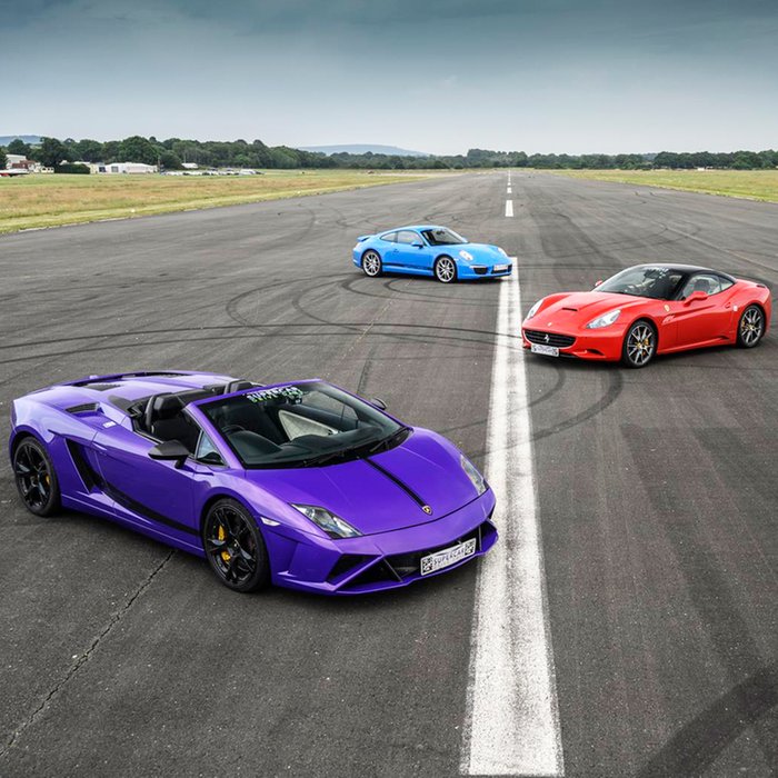 Triple Supercar Driving Blast at Brands Hatch | Moonpig