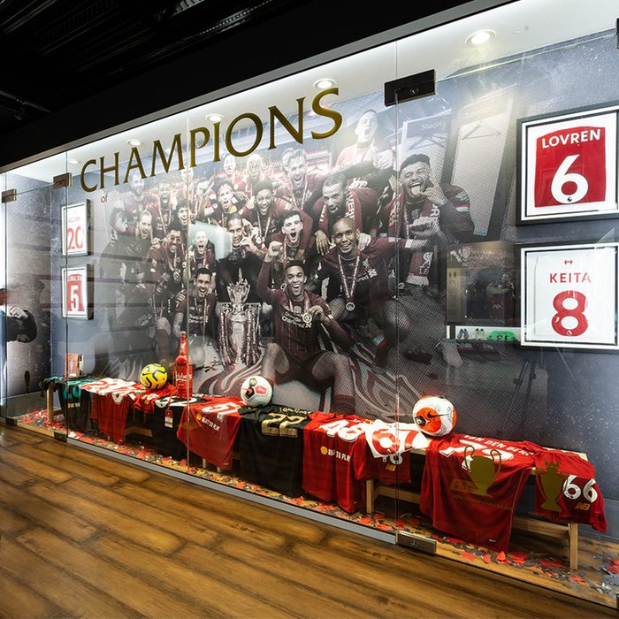 Liverpool FC Anfield Stadium Tour and Museum Entry for Two Adults | Moonpig