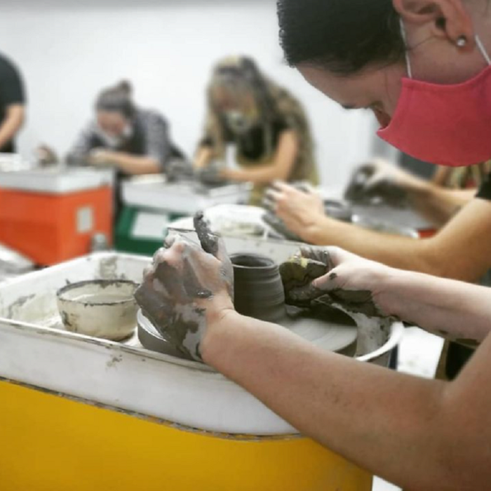 BYOB Pottery Experience for Two with a Studio Tour and Painting Session ...