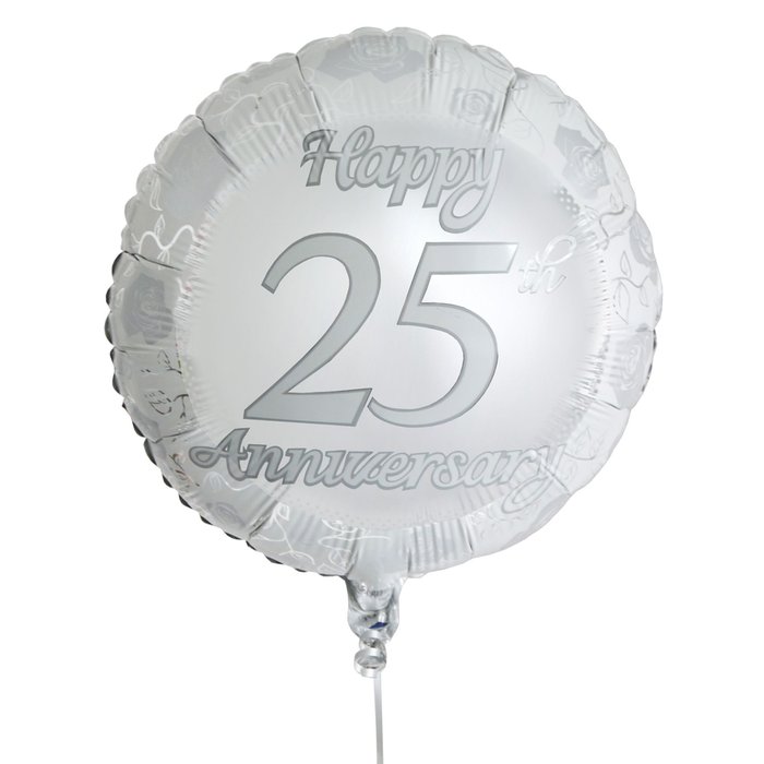 25th Anniversary Balloon | Moonpig