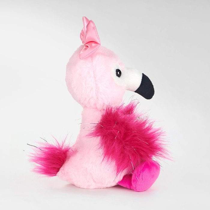 Swizzels Love Hearts Let's Party Flamingo Soft Toy | Moonpig