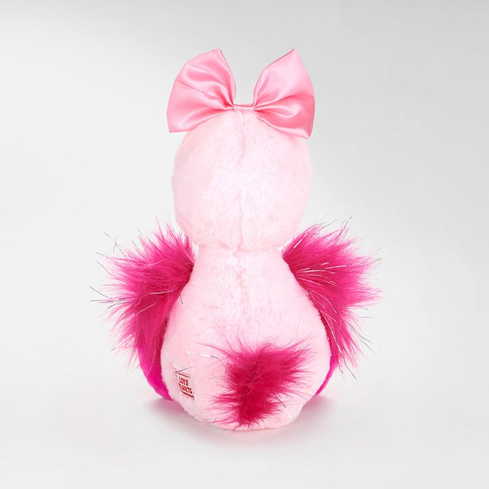Swizzels Love Hearts Let's Party Flamingo Soft Toy | Moonpig