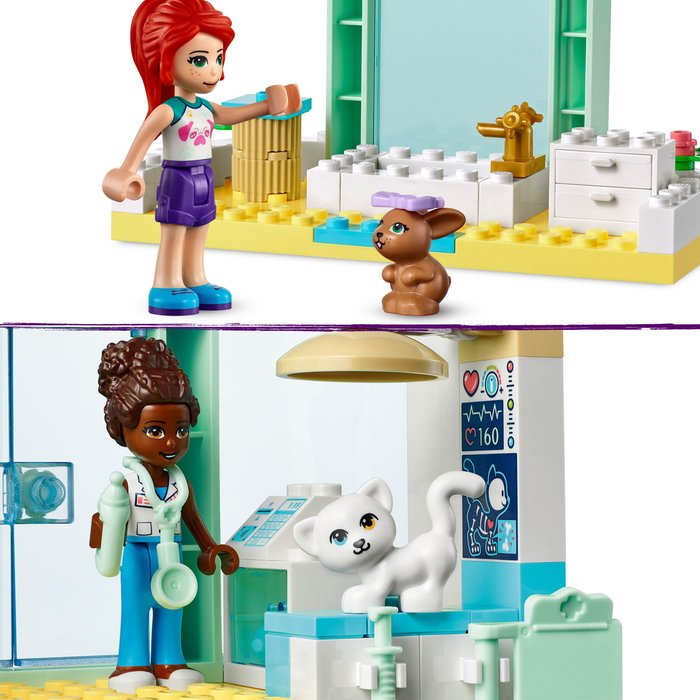 LEGO Friends Pet Clinic Vet Set (41695) | Moonpig