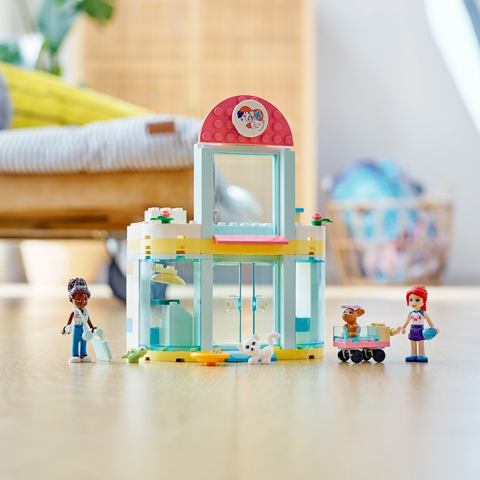 LEGO Friends Pet Clinic Vet Set (41695) | Moonpig