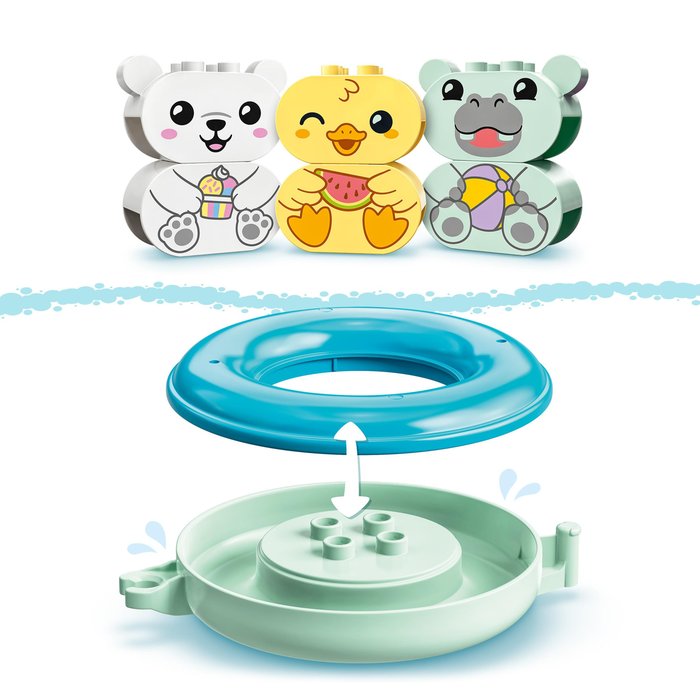 LEGO DUPLO Floating Animals Bath Time Set (10965) | Moonpig