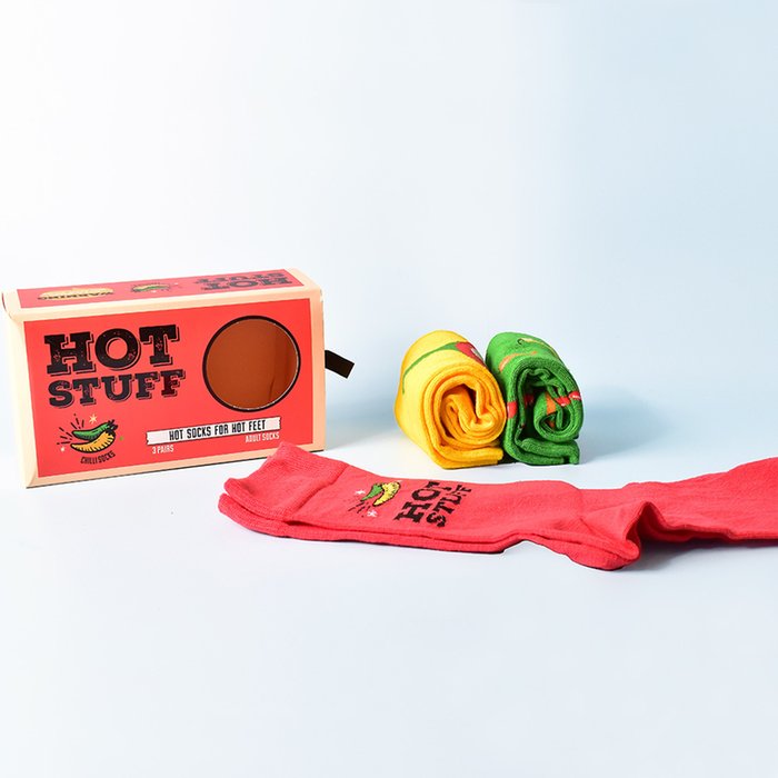 Chilli 3pk Socks Gift Set (7-11) | Moonpig
