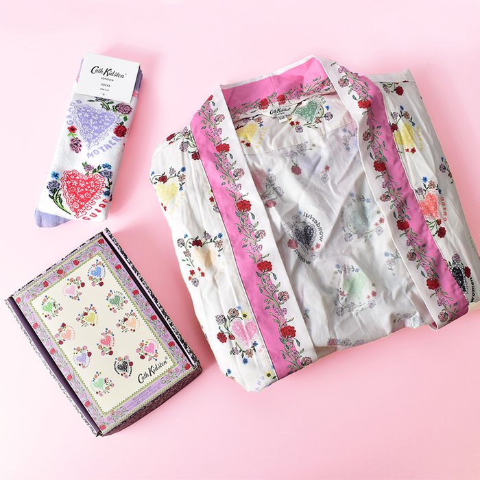 Cath Kidston Wonderful Woman Socks, Dressing Gown & Skincare Gift Set ...