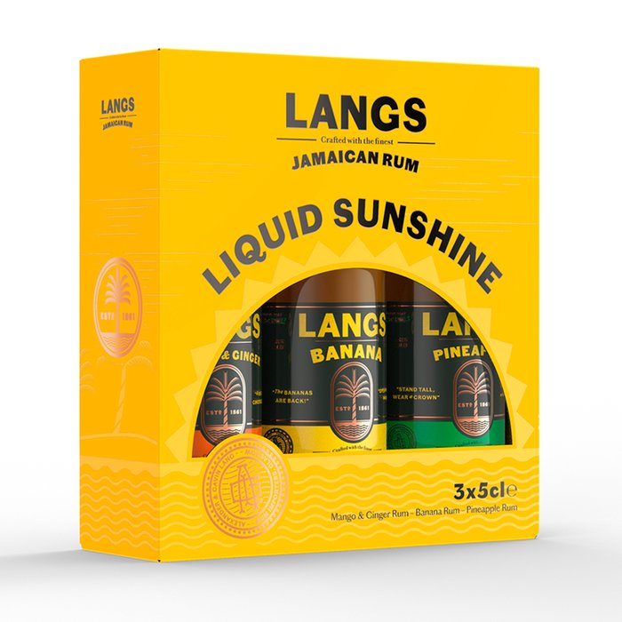 Langs Flavoured Rum Gift Set | Moonpig