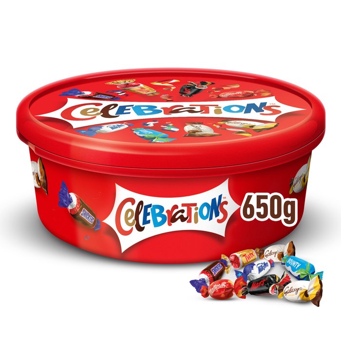 Celebrations Chocolate Tub (650g) | Moonpig