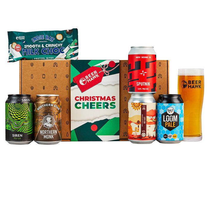 Beer Hawk Christmas Cheers Selection Box | Moonpig