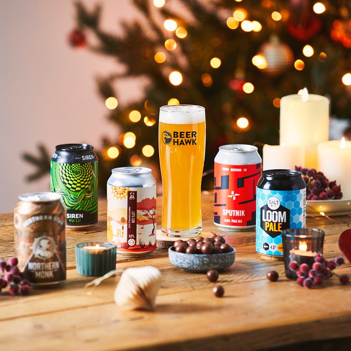 Beer Hawk Christmas Cheers Selection Box | Moonpig