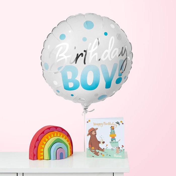 Birthday Boy Balloon Gift Set | Moonpig