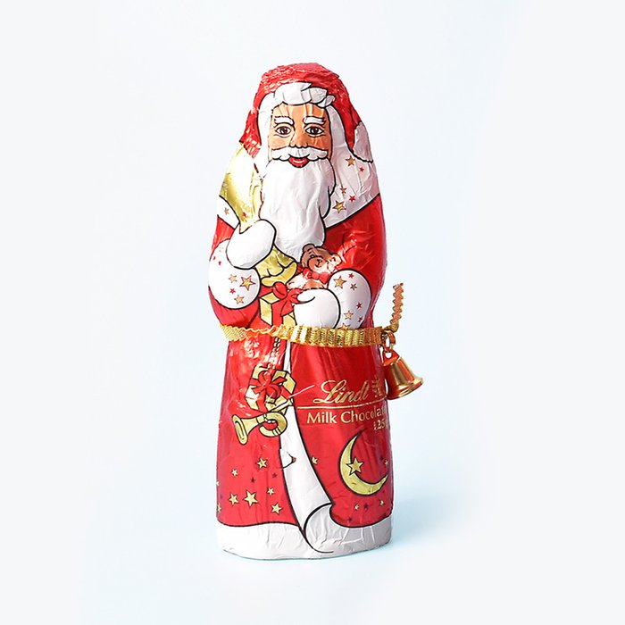 Lindt Chocolate Santa (125g) | Moonpig