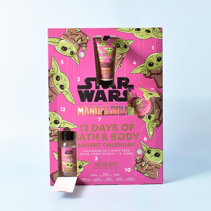 Star Wars Mandalorian 12 Days of Bath & Body Advent Calendar | Moonpig