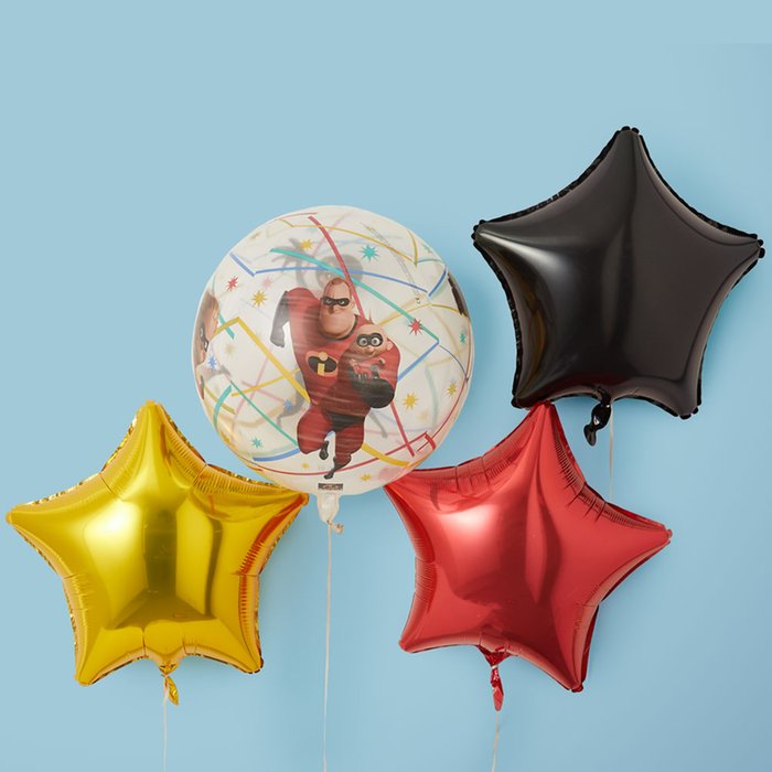 Pixar The Incredibles Balloon Bundle | Moonpig