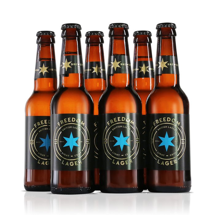 Freedom Brewery British 5 Lagers Gift Set | Moonpig