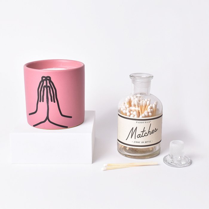 Thankful Candle & Matches Gift Set | Moonpig