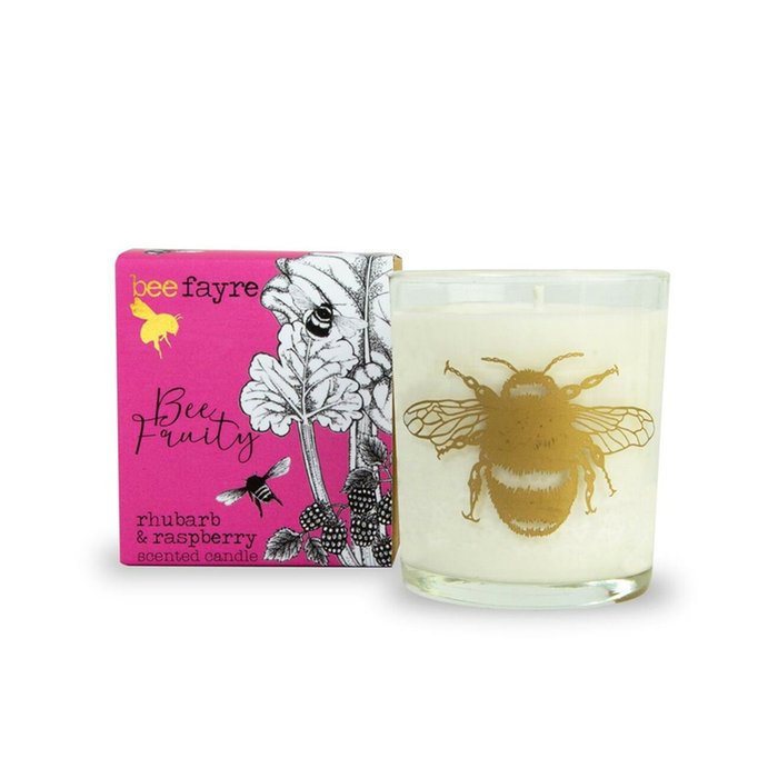 Rhubarb & Raspberry Mini Candle | Moonpig