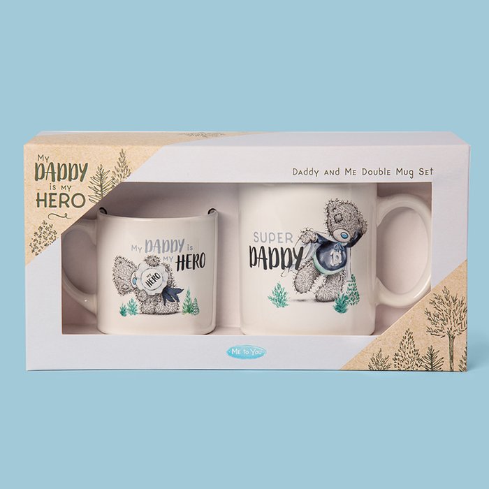 Tatty Teddy Dad & Me Double Mug Set | Moonpig