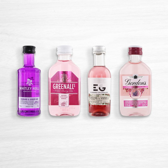The Pink Gin 5cl Miniatures Collection | Moonpig