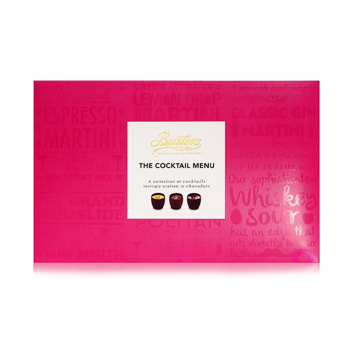 Butlers Cocktail Menu 260g | Moonpig