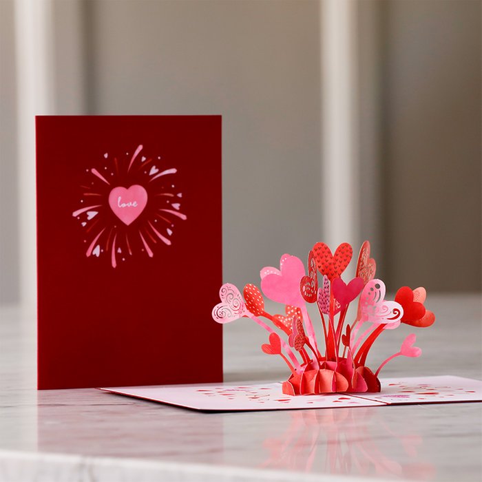 Lovepop Love Explosion Pop Up Card | Moonpig
