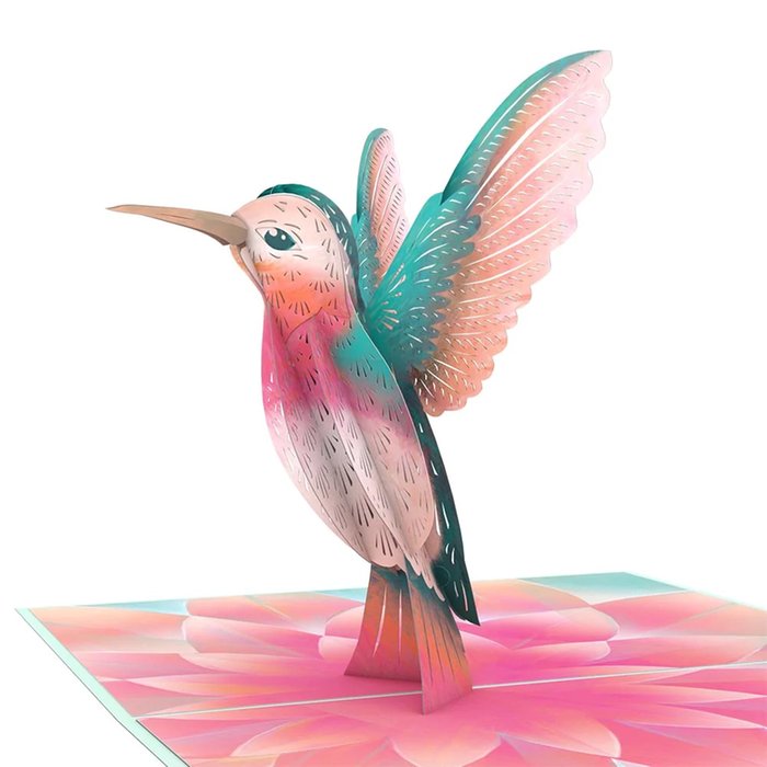 Lovepop Hummingbird Pop Up Card | Moonpig