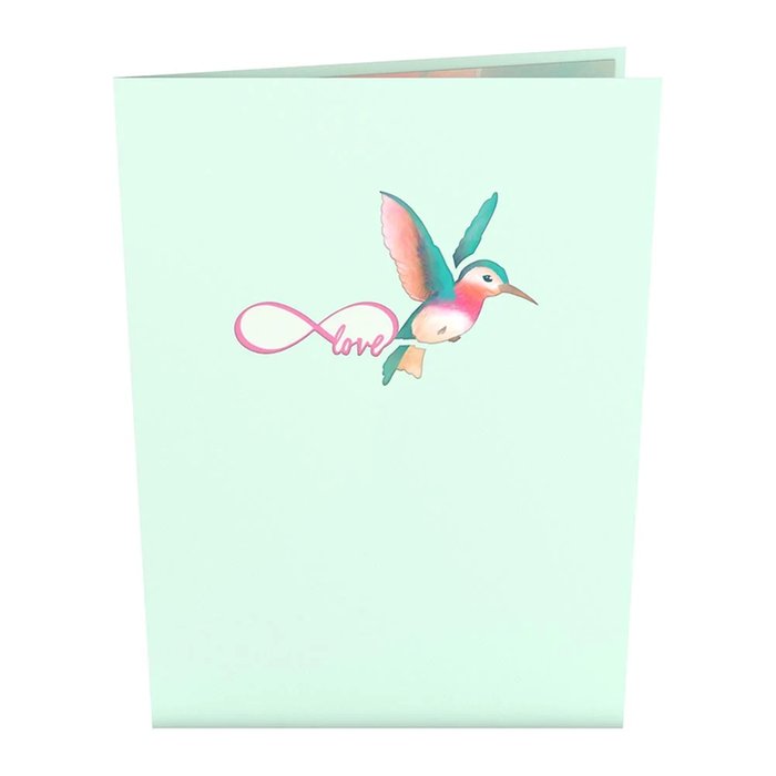 Lovepop Hummingbird Pop Up Card | Moonpig