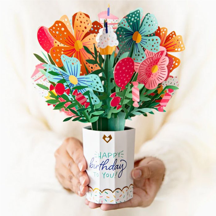 Lovepop Birthday Flowers Pop Up Card | Moonpig