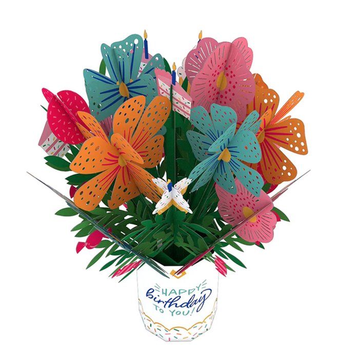 Lovepop Birthday Flowers Pop Up Card | Moonpig