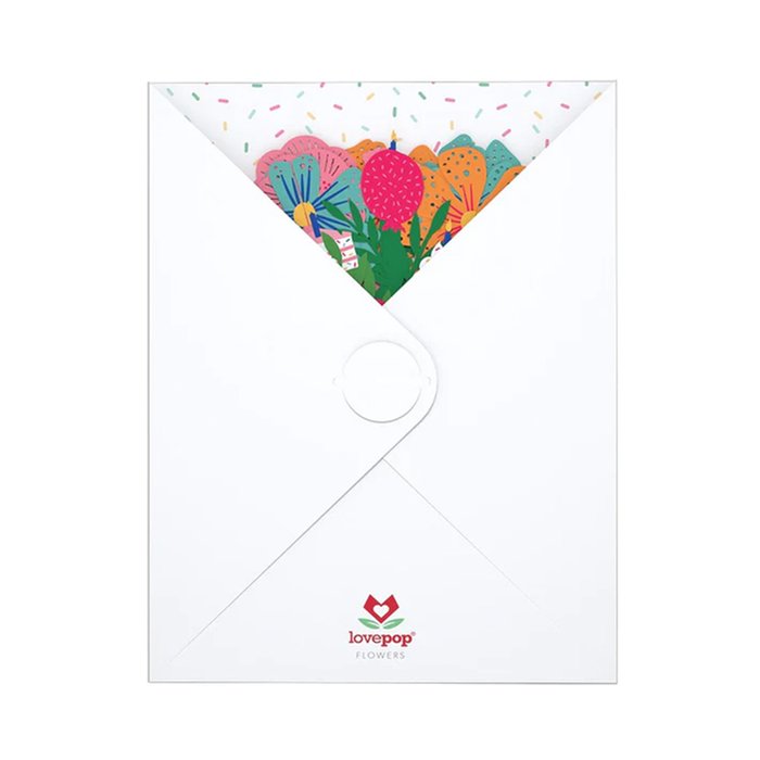 Lovepop Birthday Flowers Pop Up Card | Moonpig