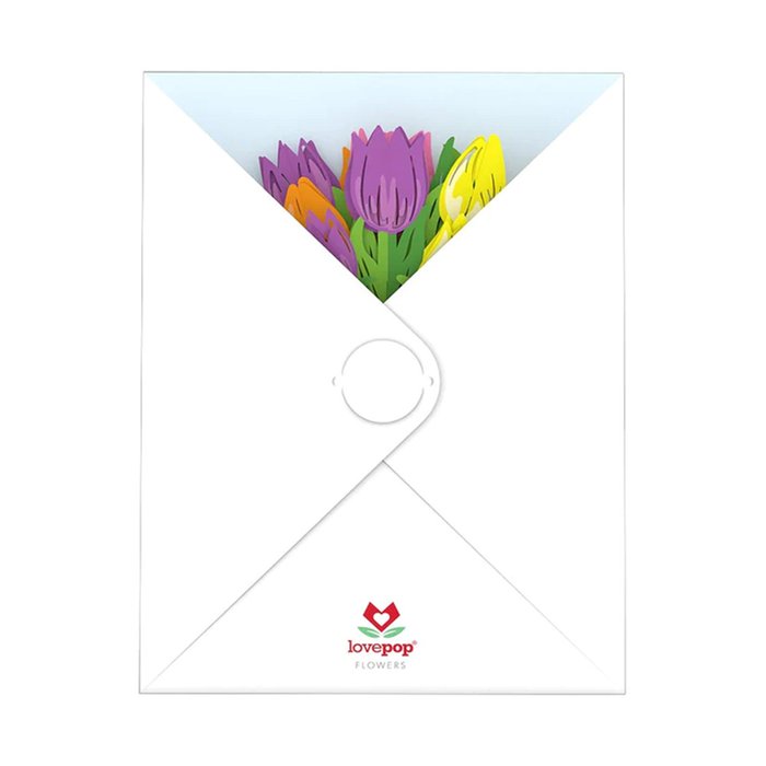 Lovepop Tulips Pop Up Card | Moonpig