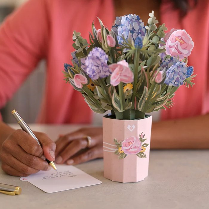 Lovepop Hydrangea Pop Up Card | Moonpig