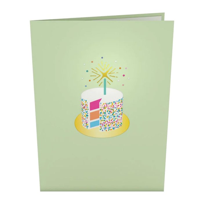 Lovepop Sprinkles Birthday Cake Pop Up Card | Moonpig