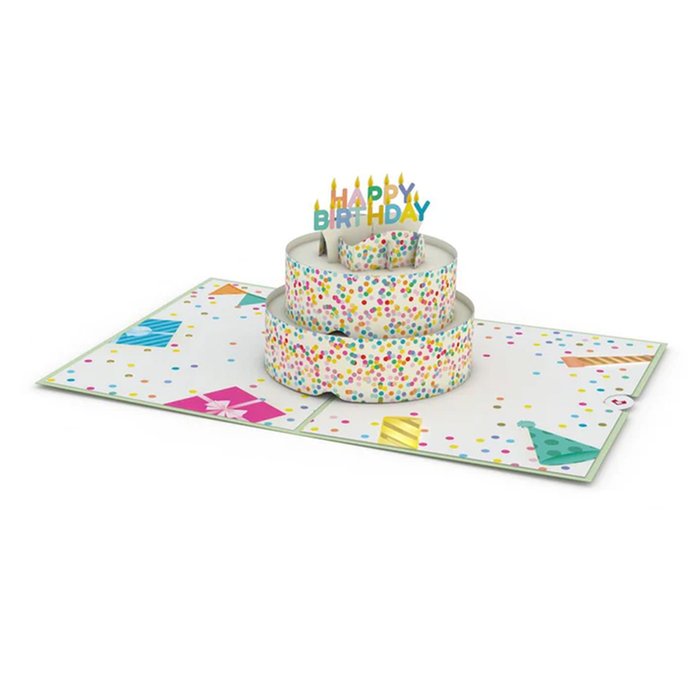 Lovepop Sprinkles Birthday Cake Pop Up Card | Moonpig