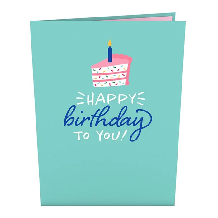 Lovepop Happy Birthday Mini Bouquet Pop Up Card | Moonpig