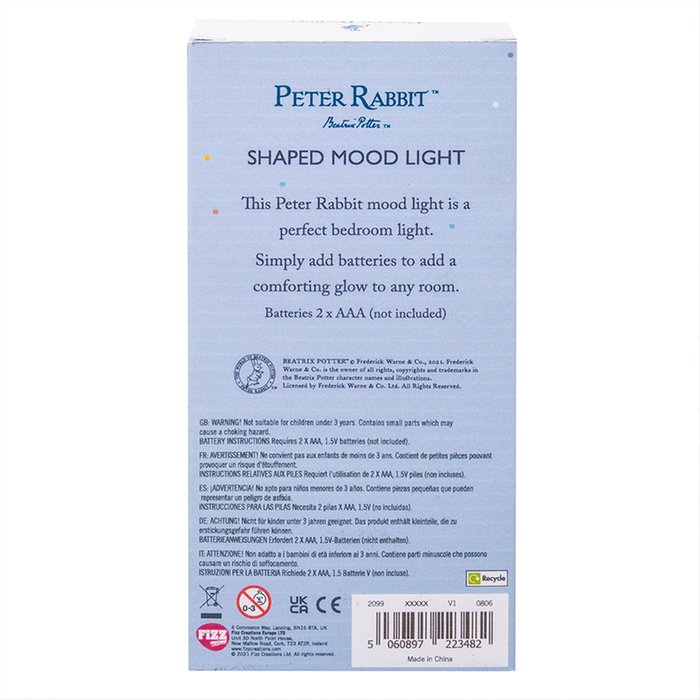 Peter Rabbit Mood Light | Moonpig