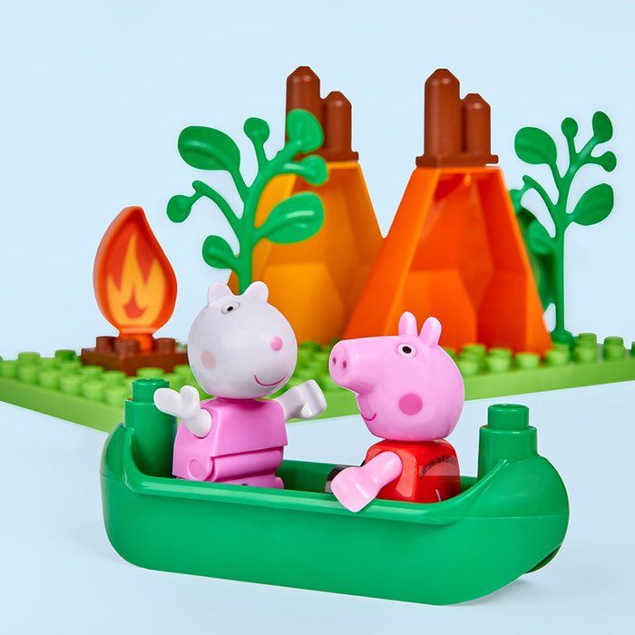 BIG-Bloxx Peppa Pig Camping Set | Moonpig