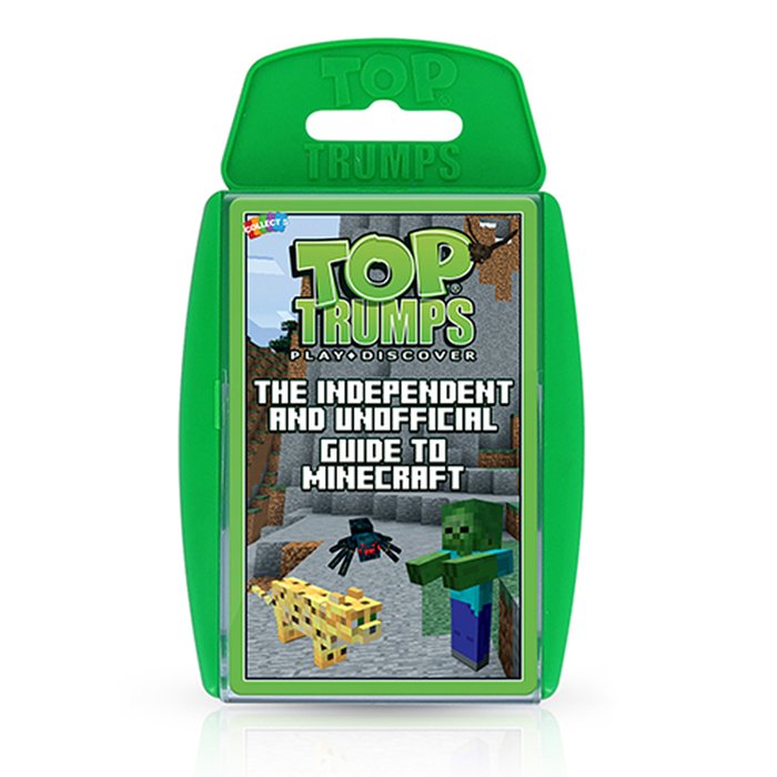 Independent and Unofficial Guide to Minecraft Top Trumps | Moonpig