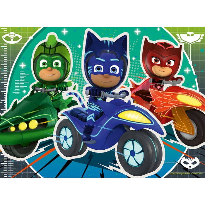 Ravensburger PJ Masks Jigsaw Puzzle 4 Part Set | Moonpig