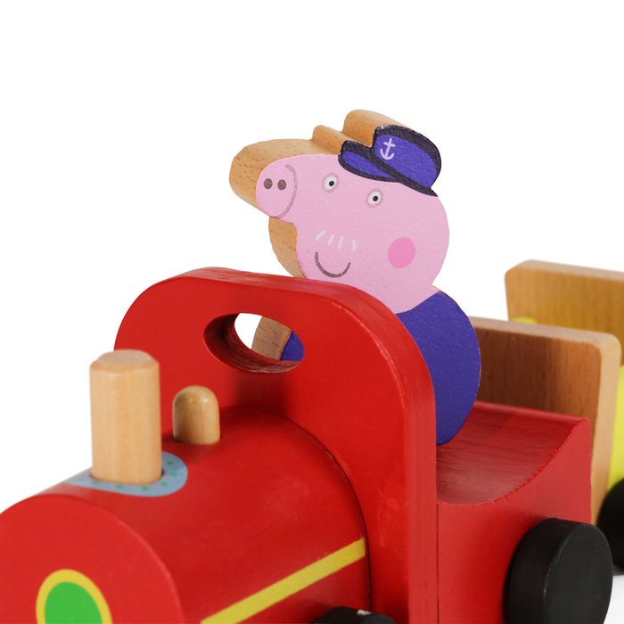Peppa Pig Wooden Grandpa Pig's Train | Moonpig