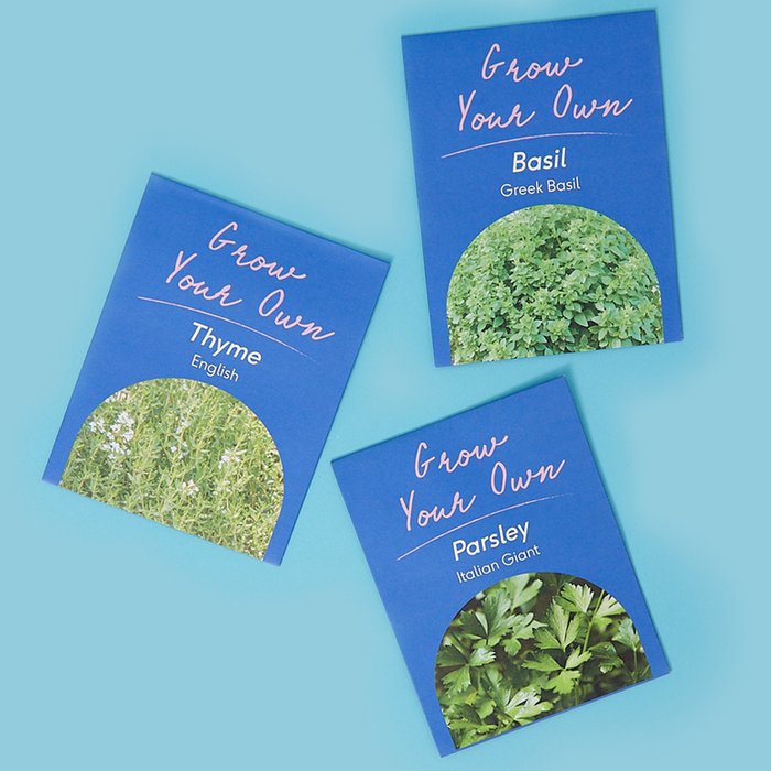 RHS Gloves Gardener's Letterbox Gift Set with Herbs | Moonpig