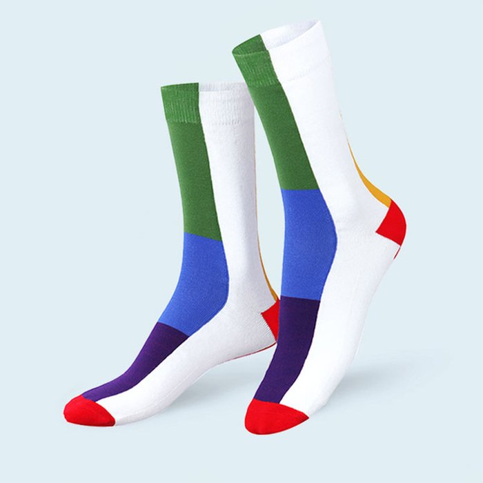 Rainbow Self Love Adult Novelty Socks | Moonpig