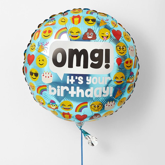 OMG Birthday Balloon | Moonpig