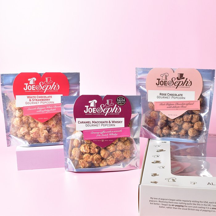 Joe & Seph's Rose Popcorn Selection | Moonpig