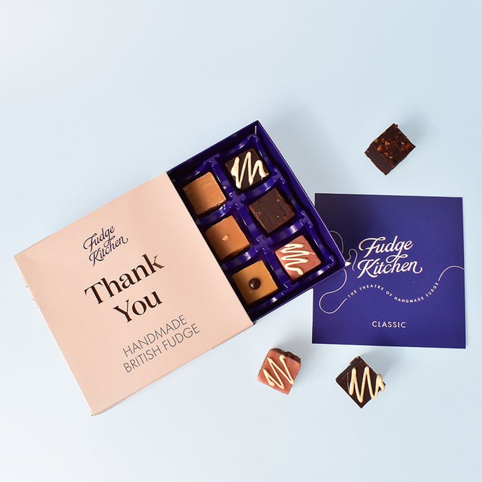 Fudge Kitchen Thank You Fudge Selection (195g) | Moonpig