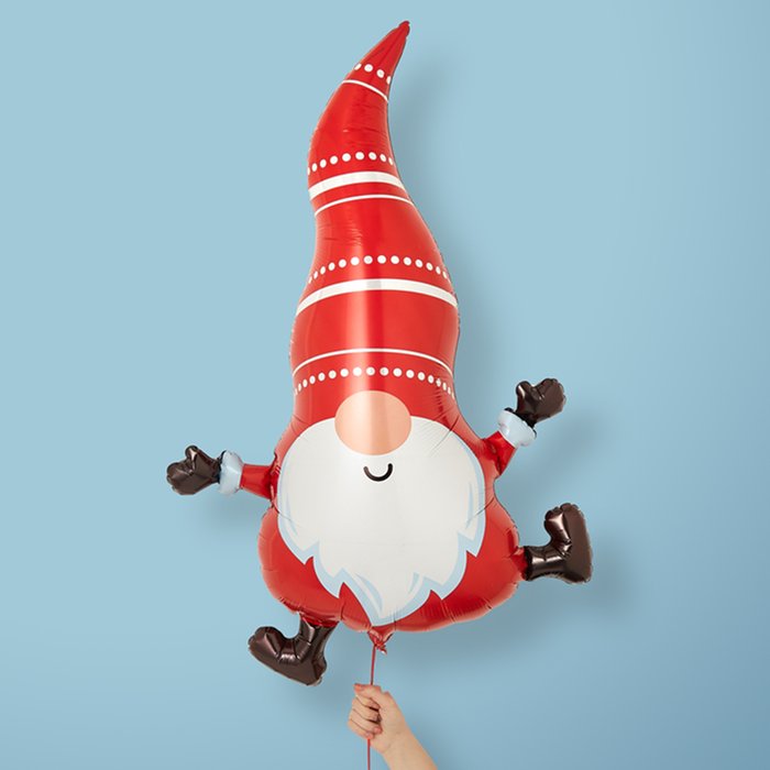 Festive Gnome Balloon Bundle | Moonpig