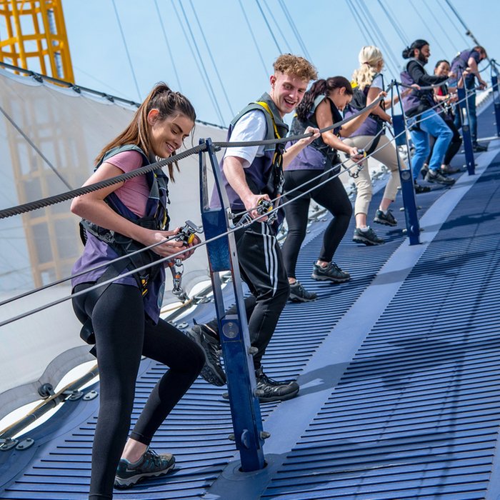 Up at The O2 Climb for One | Moonpig