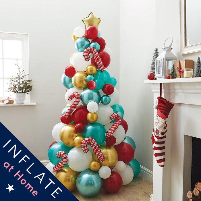 Letterbox Balloon Christmas Tree | Moonpig